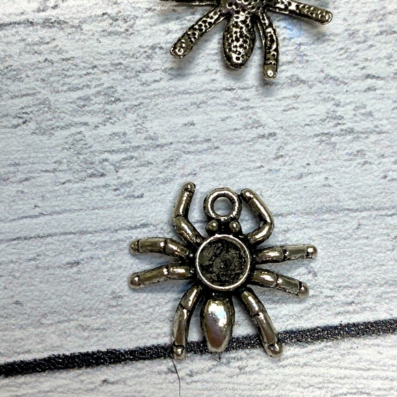 Jewelry | Vintage Silver Spider Charm | Poshmark
